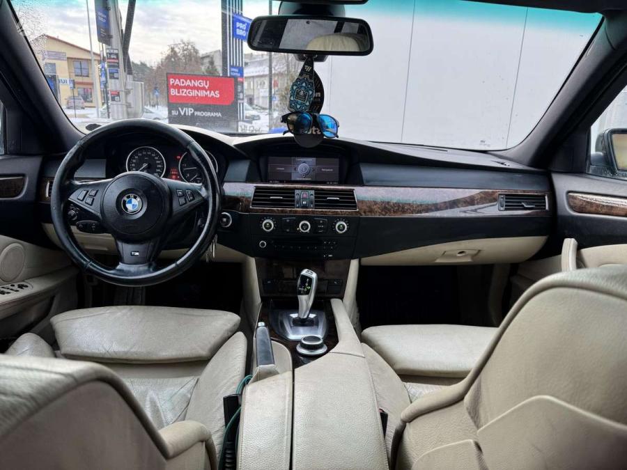Melns BMW 535 2008 Alīta, ar dzinēja tilpumu 0.00 L un nobraukumu 514 tūkst. km par 5800 €, foto 8 vietnē AUTOMOTO.COM.LV