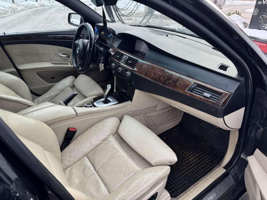 Melns BMW 535 2008 Alīta, ar dzinēja tilpumu 0.00 L un nobraukumu 514 tūkst. km par 5800 €, foto 9 vietnē AUTOMOTO.COM.LV