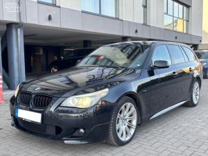 Melns BMW 535 2008 Kauņa, ar dzinēja tilpumu 3.00 L un nobraukumu 5 tūkst. km par 5000 €, foto  vietnē AUTOMOTO.COM.LV