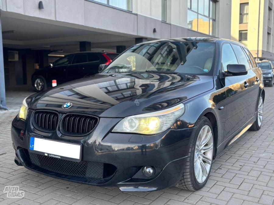 Melns BMW 535 2008 Kauņa, ar dzinēja tilpumu 3.00 L un nobraukumu 5 tūkst. km par 5000 €, foto 5 vietnē AUTOMOTO.COM.LV