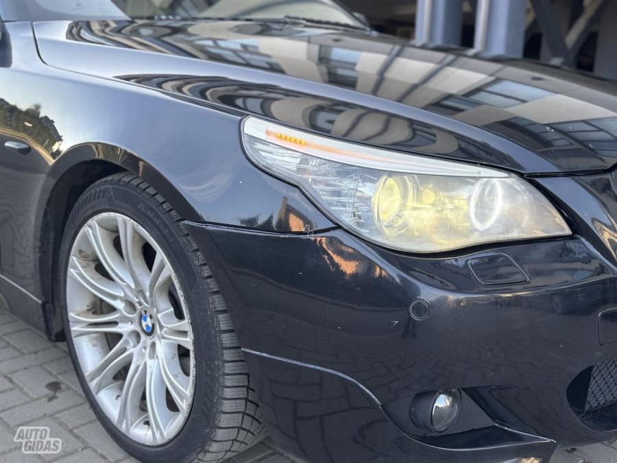 Melns BMW 535 2008 Kauņa, ar dzinēja tilpumu 3.00 L un nobraukumu 5 tūkst. km par 5000 €, foto 7 vietnē AUTOMOTO.COM.LV