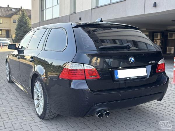 Melns BMW 535 2008 Kauņa, ar dzinēja tilpumu 3.00 L un nobraukumu 5 tūkst. km par 5000 €, foto 9 vietnē AUTOMOTO.COM.LV