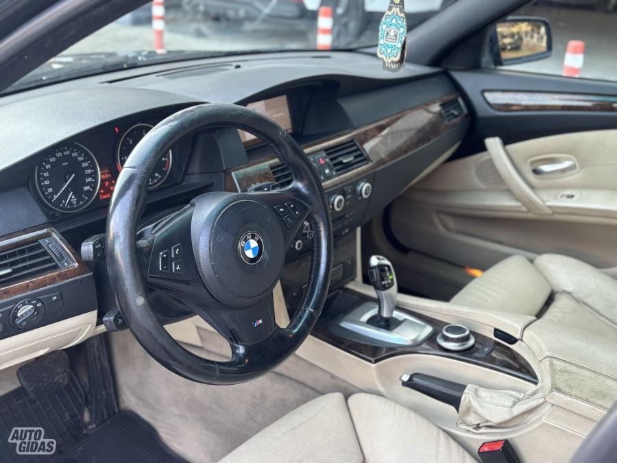 Melns BMW 535 2008 Kauņa, ar dzinēja tilpumu 3.00 L un nobraukumu 5 tūkst. km par 5000 €, foto 15 vietnē AUTOMOTO.COM.LV