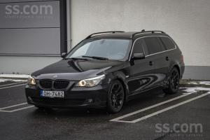 Black BMW 535 2008 in Riga, with an engine capacity of 3.00 L and mileage of 338 thousand km for 5500 €, photo  on AUTOMOTO.COM.LV