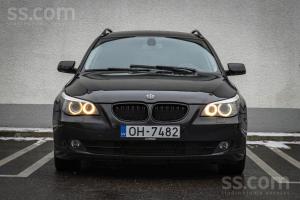 Black BMW 535 2008 in Riga, with an engine capacity of 3.00 L and mileage of 338 thousand km for 5500 €, photo 3 on AUTOMOTO.COM.LV