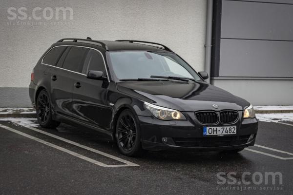 Melns BMW 535 2008 Rīga, ar dzinēja tilpumu 3.00 L un nobraukumu 338 tūkst. km par 5500 €, foto 3 vietnē AUTOMOTO.COM.LV