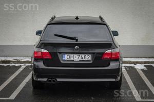 Black BMW 535 2008 in Riga, with an engine capacity of 3.00 L and mileage of 338 thousand km for 5500 €, photo 6 on AUTOMOTO.COM.LV