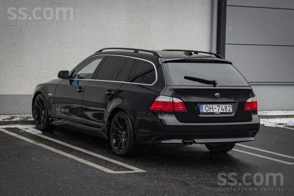 Melns BMW 535 2008 Rīga, ar dzinēja tilpumu 3.00 L un nobraukumu 338 tūkst. km par 5500 €, foto 7 vietnē AUTOMOTO.COM.LV