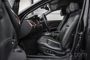 Black BMW 535 2008 in Riga, with an engine capacity of 3.00 L and mileage of 338 thousand km for 5500 €, photo 9 on AUTOMOTO.COM.LV