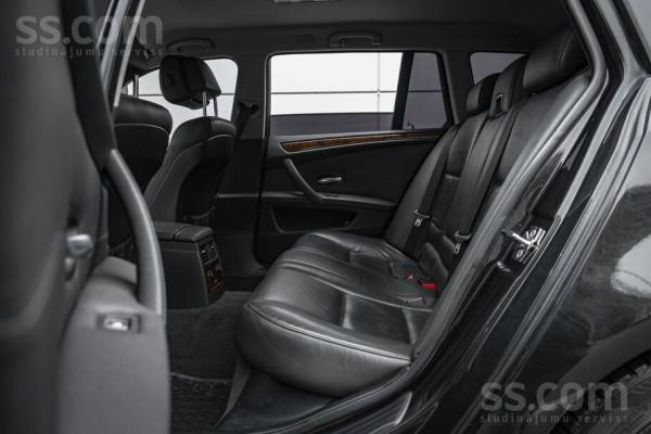 Melns BMW 535 2008 Rīga, ar dzinēja tilpumu 3.00 L un nobraukumu 338 tūkst. km par 5500 €, foto 10 vietnē AUTOMOTO.COM.LV