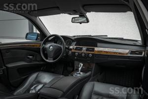 Black BMW 535 2008 in Riga, with an engine capacity of 3.00 L and mileage of 338 thousand km for 5500 €, photo 13 on AUTOMOTO.COM.LV
