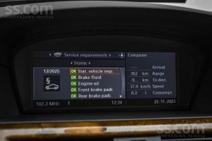 Black BMW 535 2008 in Riga, with an engine capacity of 3.00 L and mileage of 338 thousand km for 5500 €, photo 28 on AUTOMOTO.COM.LV