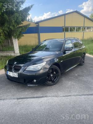Melns BMW 535 2008 Jelgava, ar dzinēja tilpumu 3.00 L un nobraukumu 300 tūkst. km par 8699 €, foto  vietnē AUTOMOTO.COM.LV