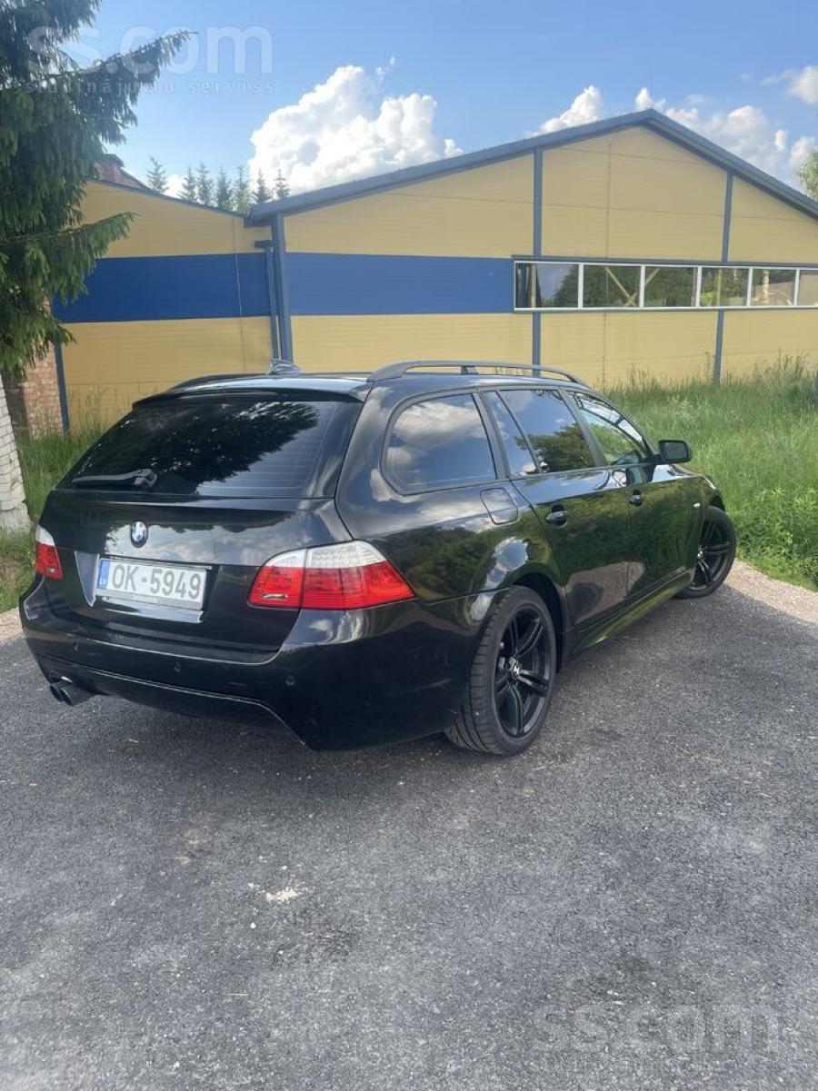 Melns BMW 535 2008 Jelgava, ar dzinēja tilpumu 3.00 L un nobraukumu 300 tūkst. km par 8699 €, foto 7 vietnē AUTOMOTO.COM.LV