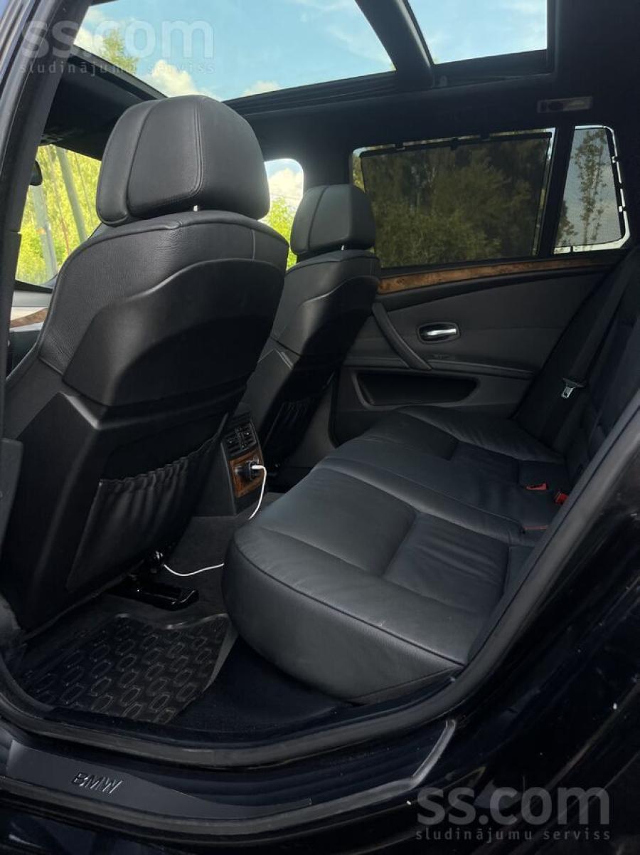 Melns BMW 535 2008 Jelgava, ar dzinēja tilpumu 3.00 L un nobraukumu 300 tūkst. km par 8699 €, foto 10 vietnē AUTOMOTO.COM.LV