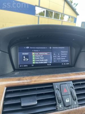 Melns BMW 535 2008 Jelgava, ar dzinēja tilpumu 3.00 L un nobraukumu 300 tūkst. km par 8699 €, foto 23 vietnē AUTOMOTO.COM.LV