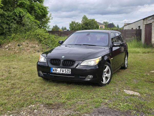 Melns BMW 535 2008 Kauņa, ar dzinēja tilpumu 2.99 L un nobraukumu 320 tūkst. km par 3999 €, foto 1 vietnē AUTOMOTO.COM.LV