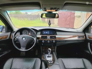 Black BMW 535 2008 in Kaunas, with an engine capacity of 2.99 L and mileage of 320 thousand km for 3999 €, photo 13 on AUTOMOTO.COM.LV