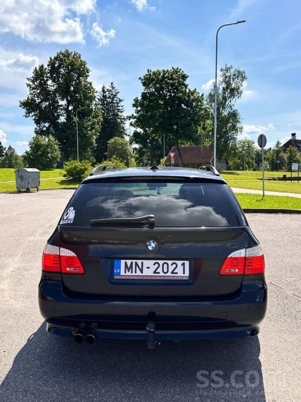 Black BMW 535 2009 in Cesis, with an engine capacity of 3.00 L and mileage of 419 thousand km for 5000 €, photo 4 on AUTOMOTO.COM.LV