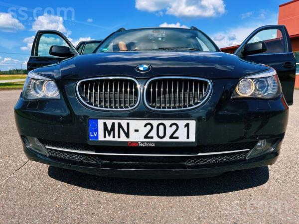 Black BMW 535 2009 in Cesis, with an engine capacity of 3.00 L and mileage of 419 thousand km for 5000 €, photo 6 on AUTOMOTO.COM.LV