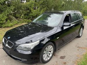 Black BMW 535 2009 in Marijampole, with an engine capacity of 2.99 L and mileage of 380 thousand km for 4150 €, photo 4 on AUTOMOTO.COM.LV