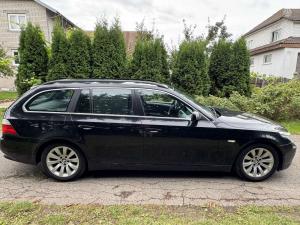 Black BMW 535 2009 in Marijampole, with an engine capacity of 2.99 L and mileage of 380 thousand km for 4150 €, photo 5 on AUTOMOTO.COM.LV