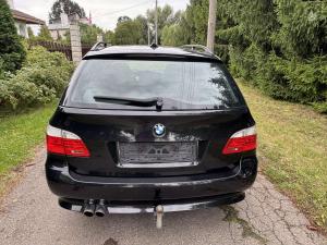 Black BMW 535 2009 in Marijampole, with an engine capacity of 2.99 L and mileage of 380 thousand km for 4150 €, photo 7 on AUTOMOTO.COM.LV