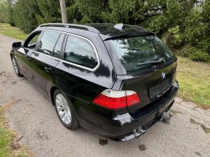 Black BMW 535 2009 in Marijampole, with an engine capacity of 2.99 L and mileage of 380 thousand km for 4150 €, photo 8 on AUTOMOTO.COM.LV