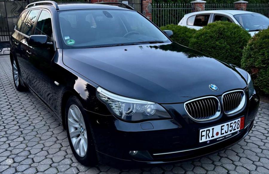Black BMW 535 2009 in Kaisiadorys, with an engine capacity of 0.00 L and mileage of 536 thousand km for 5550 €, photo 4 on AUTOMOTO.COM.LV
