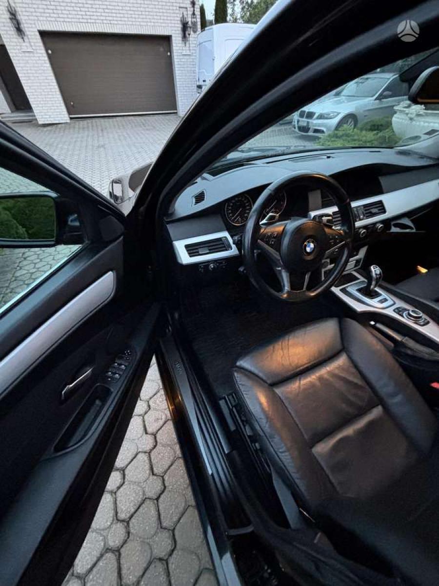 Black BMW 535 2009 in Kaisiadorys, with an engine capacity of 0.00 L and mileage of 536 thousand km for 5550 €, photo 11 on AUTOMOTO.COM.LV