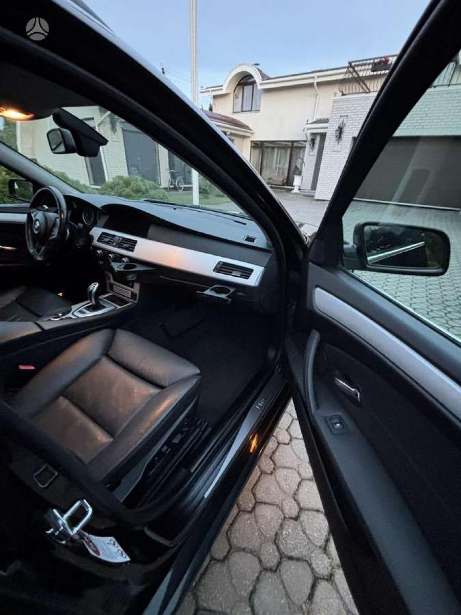 Black BMW 535 2009 in Kaisiadorys, with an engine capacity of 0.00 L and mileage of 536 thousand km for 5550 €, photo 16 on AUTOMOTO.COM.LV
