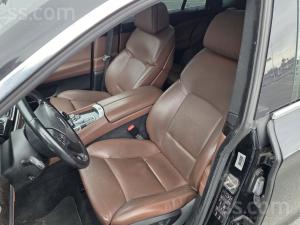 Black BMW 535 2010 in Riga, with an engine capacity of 3.00 L and mileage of 264 thousand km for 10990 €, photo 17 on AUTOMOTO.COM.LV