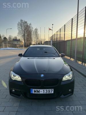 Black BMW 535 2010 in Riga, with an engine capacity of 3.00 L and mileage of 359 thousand km for 8900 €, photo 3 on AUTOMOTO.COM.LV