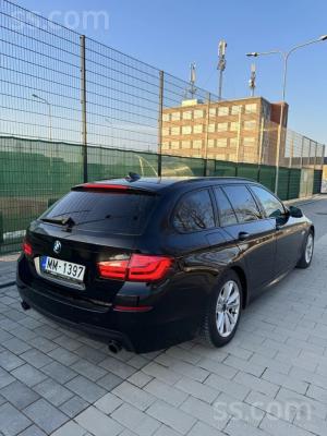 Black BMW 535 2010 in Riga, with an engine capacity of 3.00 L and mileage of 359 thousand km for 8900 €, photo 5 on AUTOMOTO.COM.LV