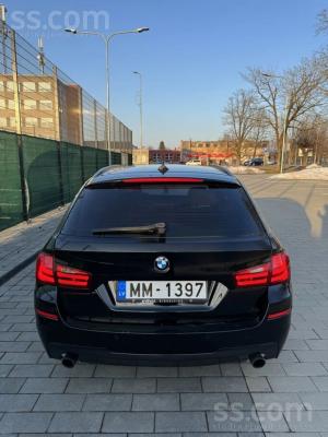 Black BMW 535 2010 in Riga, with an engine capacity of 3.00 L and mileage of 359 thousand km for 8900 €, photo 6 on AUTOMOTO.COM.LV