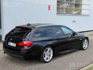Black BMW 535 2010 in Riga, with an engine capacity of 3.00 L and mileage of 0 thousand km for 10500 €, photo 4 on AUTOMOTO.COM.LV