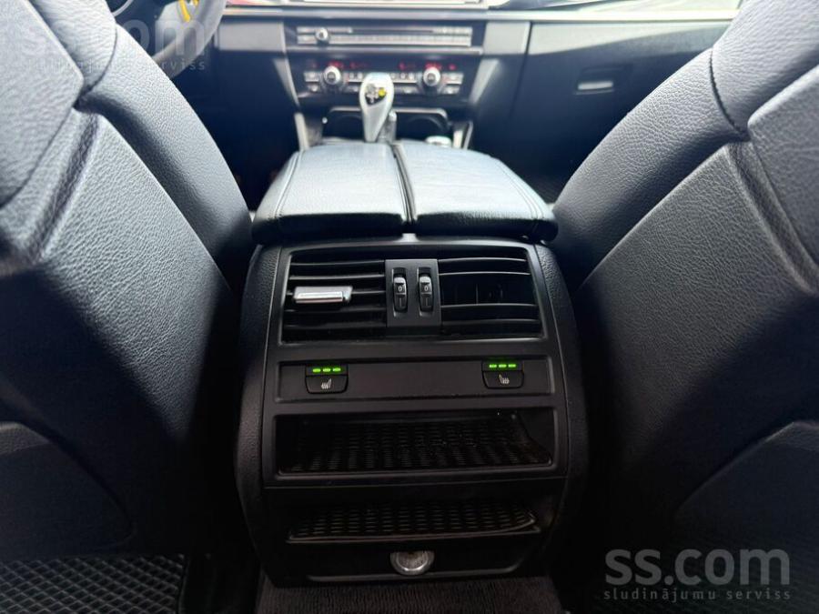 Black BMW 535 2010 in Riga, with an engine capacity of 3.00 L and mileage of 0 thousand km for 10500 €, photo 10 on AUTOMOTO.COM.LV
