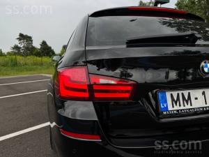 Black BMW 535 2010 in Riga, with an engine capacity of 3.00 L and mileage of 361 thousand km for 7950 €, photo 5 on AUTOMOTO.COM.LV