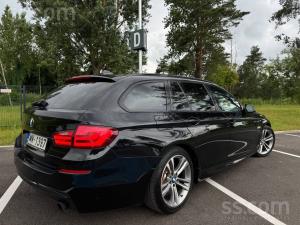 Black BMW 535 2010 in Riga, with an engine capacity of 3.00 L and mileage of 361 thousand km for 7950 €, photo 8 on AUTOMOTO.COM.LV