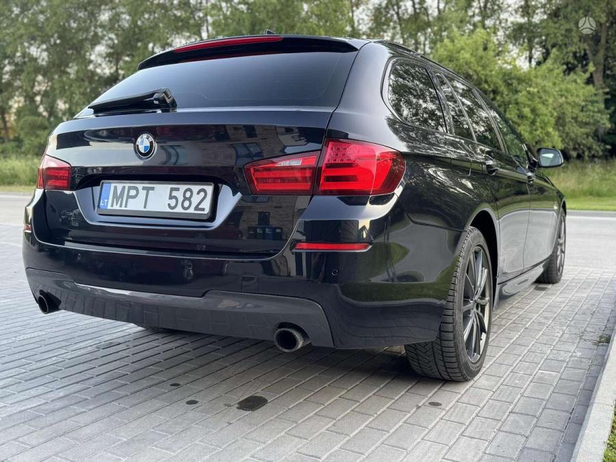 Black BMW 535 2010 in Klaipeda, with an engine capacity of 3.00 L and mileage of 278 thousand km for 9800 €, photo 7 on AUTOMOTO.COM.LV