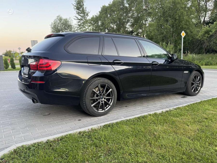 Black BMW 535 2010 in Klaipeda, with an engine capacity of 3.00 L and mileage of 278 thousand km for 9800 €, photo 8 on AUTOMOTO.COM.LV