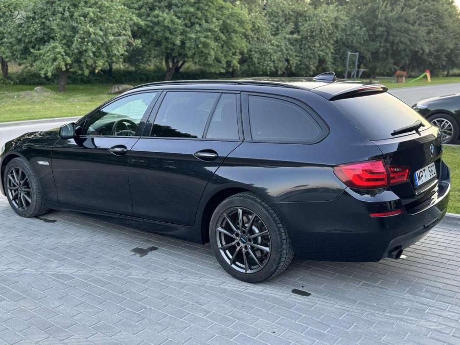 Black BMW 535 2010 in Klaipeda, with an engine capacity of 3.00 L and mileage of 278 thousand km for 9800 €, photo 10 on AUTOMOTO.COM.LV