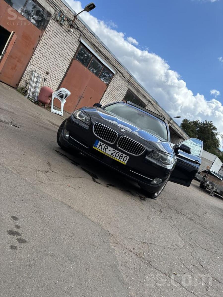 Melns BMW 535 2010 Rīga, ar dzinēja tilpumu 3.50 L un nobraukumu 257 tūkst. km par 9000 €, foto 1 vietnē AUTOMOTO.COM.LV