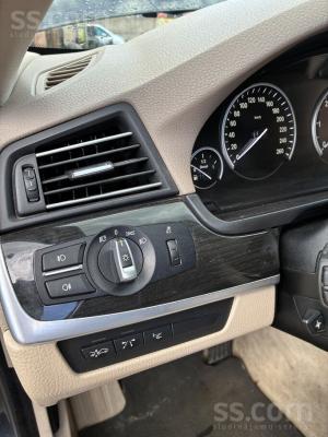 Melns BMW 535 2010 Rīga, ar dzinēja tilpumu 3.50 L un nobraukumu 257 tūkst. km par 9000 €, foto 15 vietnē AUTOMOTO.COM.LV