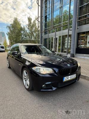Black BMW 535 2010 in Riga, with an engine capacity of 3.00 L and mileage of 0 thousand km for 10500 €, photo  on AUTOMOTO.COM.LV