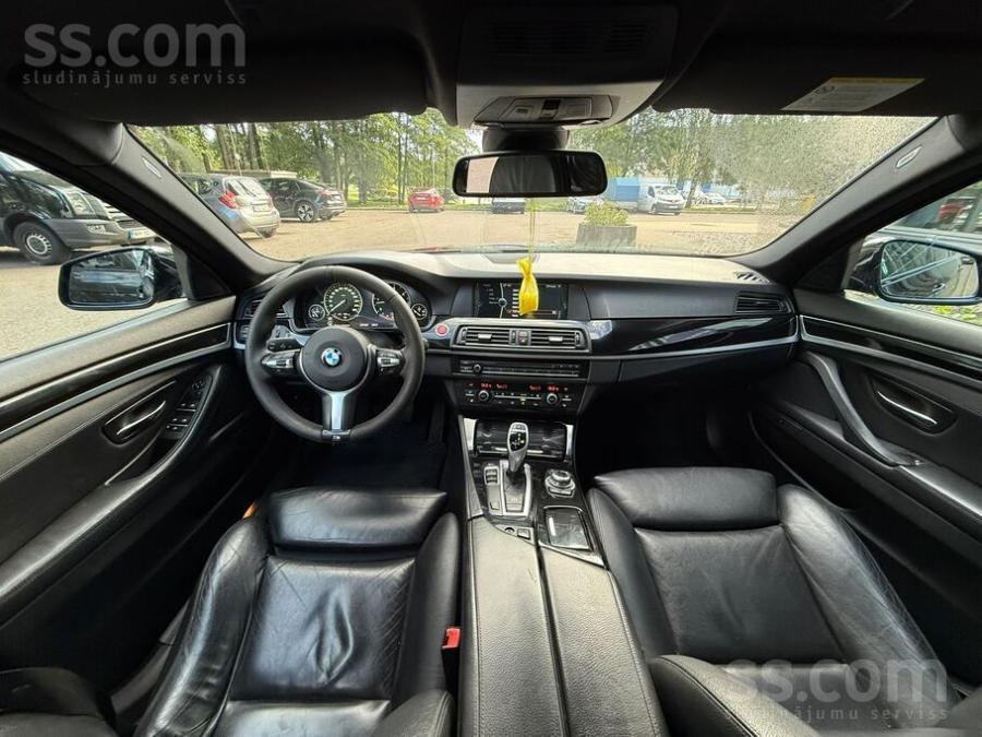Black BMW 535 2010 in Riga, with an engine capacity of 3.00 L and mileage of 0 thousand km for 10500 €, photo 6 on AUTOMOTO.COM.LV