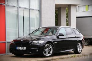 Black BMW 535 2010 in Riga, with an engine capacity of 3.00 L and mileage of 380 thousand km for 9495 €, photo 1 on AUTOMOTO.COM.LV