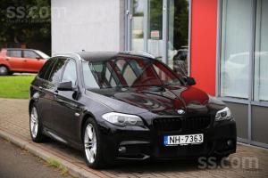 Black BMW 535 2010 in Riga, with an engine capacity of 3.00 L and mileage of 380 thousand km for 9495 €, photo 5 on AUTOMOTO.COM.LV