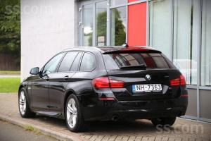 Black BMW 535 2010 in Riga, with an engine capacity of 3.00 L and mileage of 380 thousand km for 9495 €, photo 6 on AUTOMOTO.COM.LV