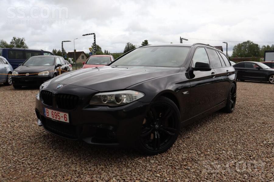 Black BMW 535 2011 in Gulbene, with an engine capacity of 3.00 L and mileage of 0 thousand km for 10990 €, photo 1 on AUTOMOTO.COM.LV